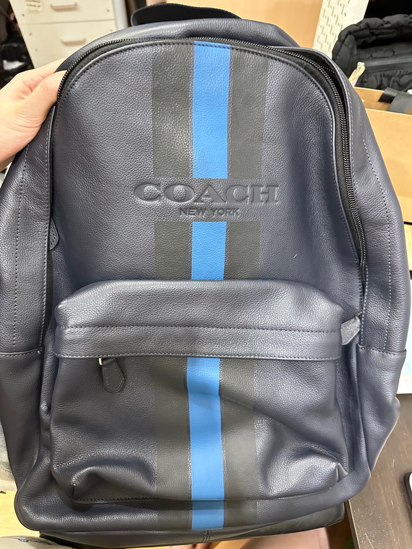 Men Coach Stripes Backpack (Brand new), Luxury, Bags & Wallets on Carousell