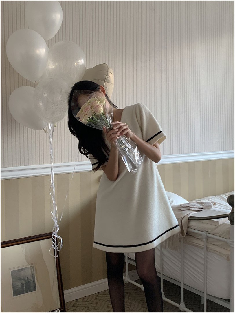 Merry Coloration Dress, Women's Fashion, Dresses & Sets, Dresses on ...