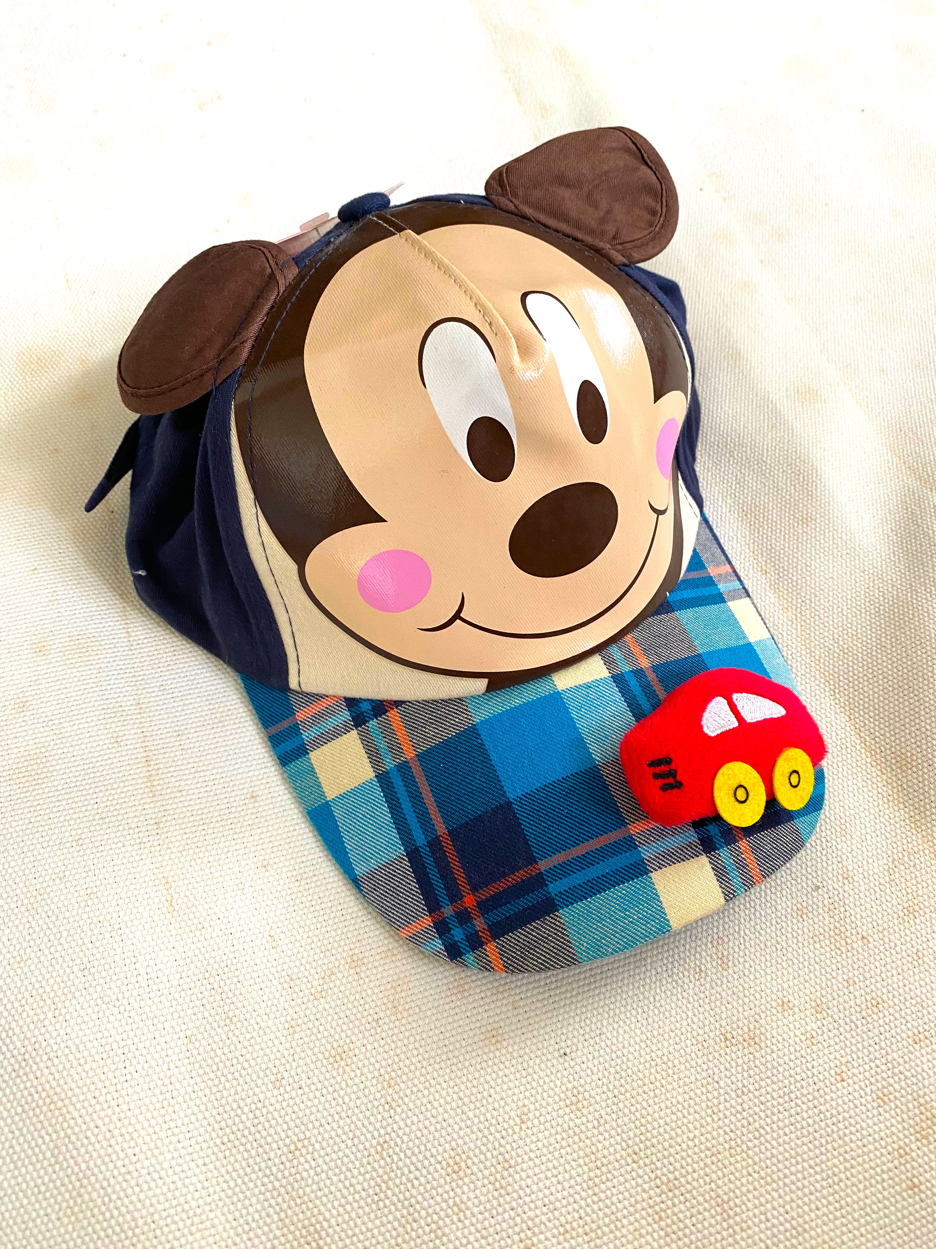 Micky Cap with mickey ears, Babies & Kids, Babies & Kids Fashion on ...