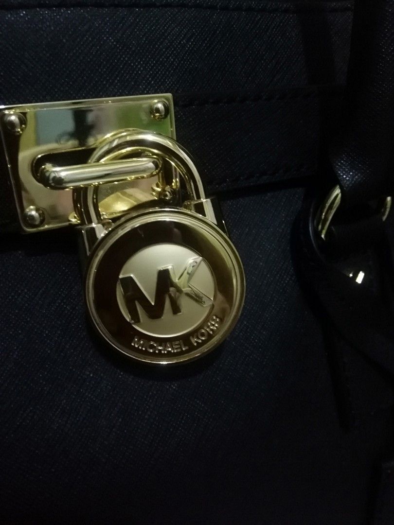 MK HAMILTON Paris black, Luxury, Bags & Wallets on Carousell
