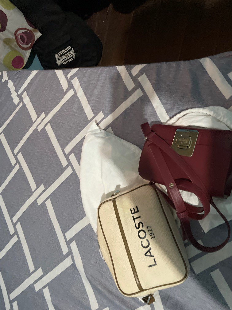 Mk, lacoste and ralph lauren, Women's Fashion, Bags & Wallets, Cross ...