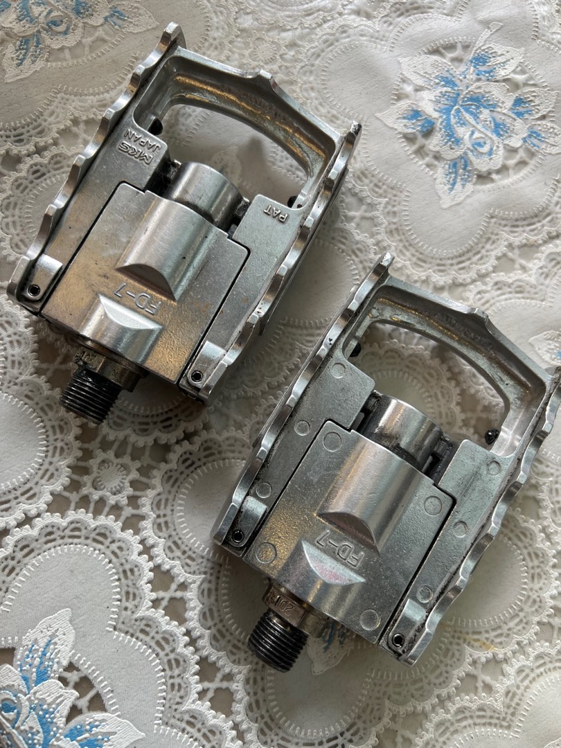 MKS FD-7 original pedals (Japan), Sports Equipment, Bicycles & Parts, Parts & Accessories on ...