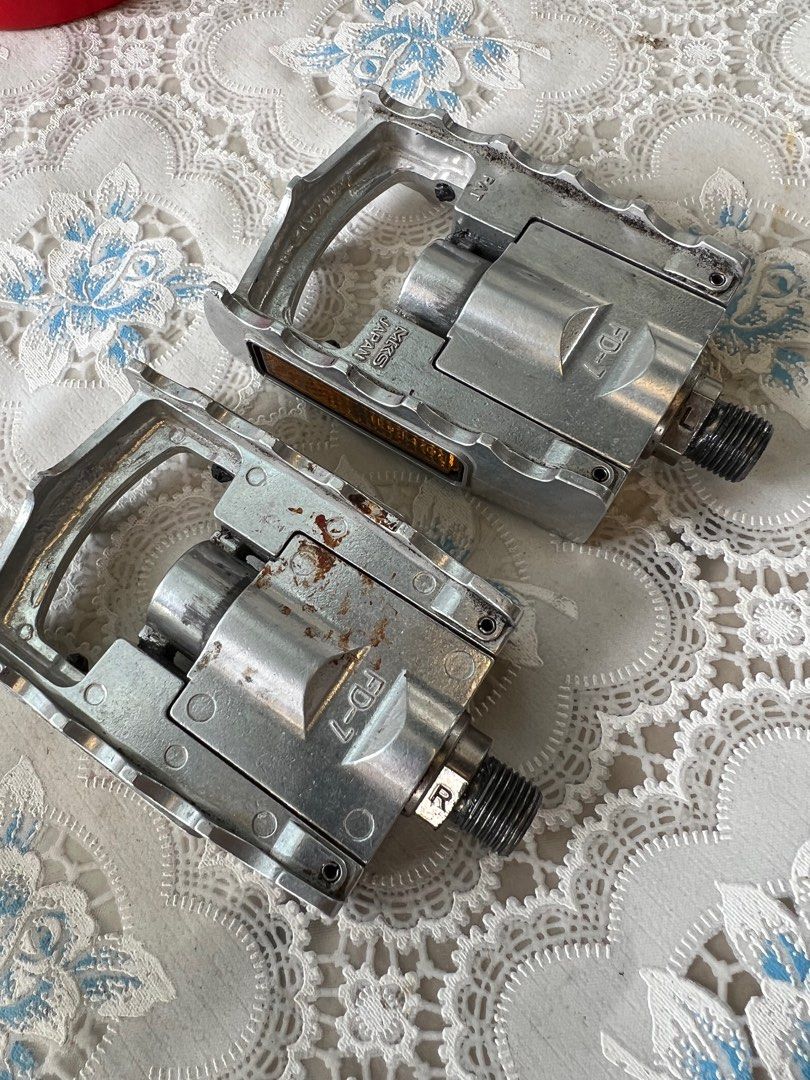 MKS FD-7 original pedals (Japan), Sports Equipment, Bicycles & Parts, Parts & Accessories on ...