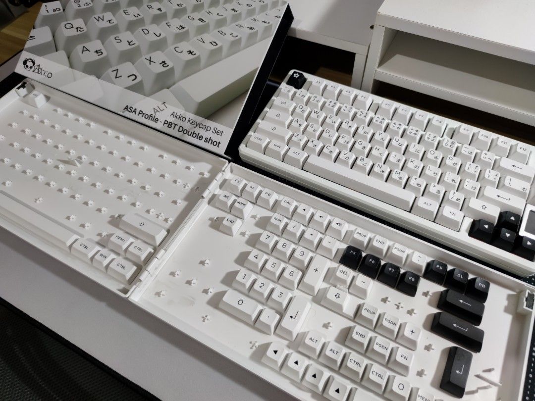 Modded INFI75 (AKKO BOW, AKKO 9009, KTT Kang White V4, Gateron Oil King ...