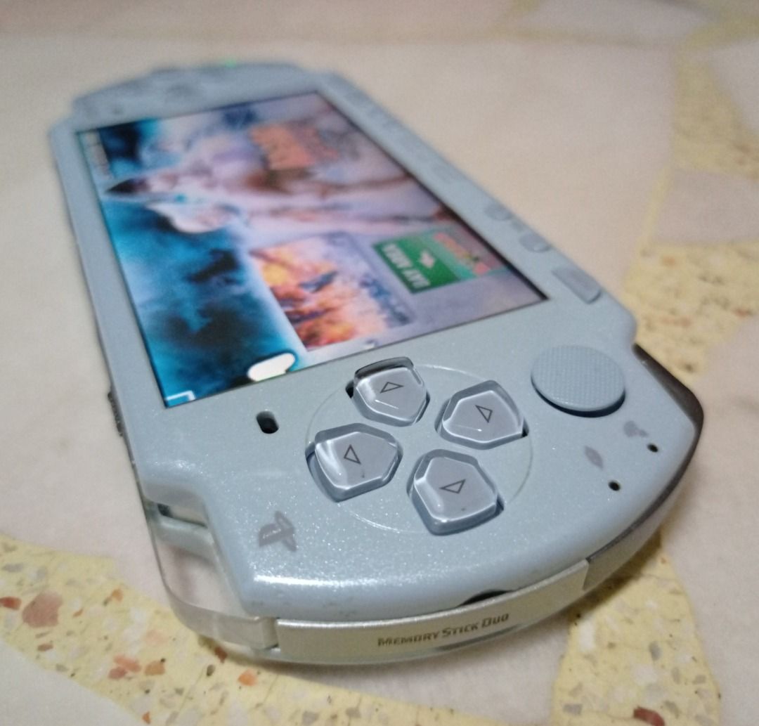 Modded PSP 2000 (Felicia Blue) for Sale, Video Gaming, Video Game ...