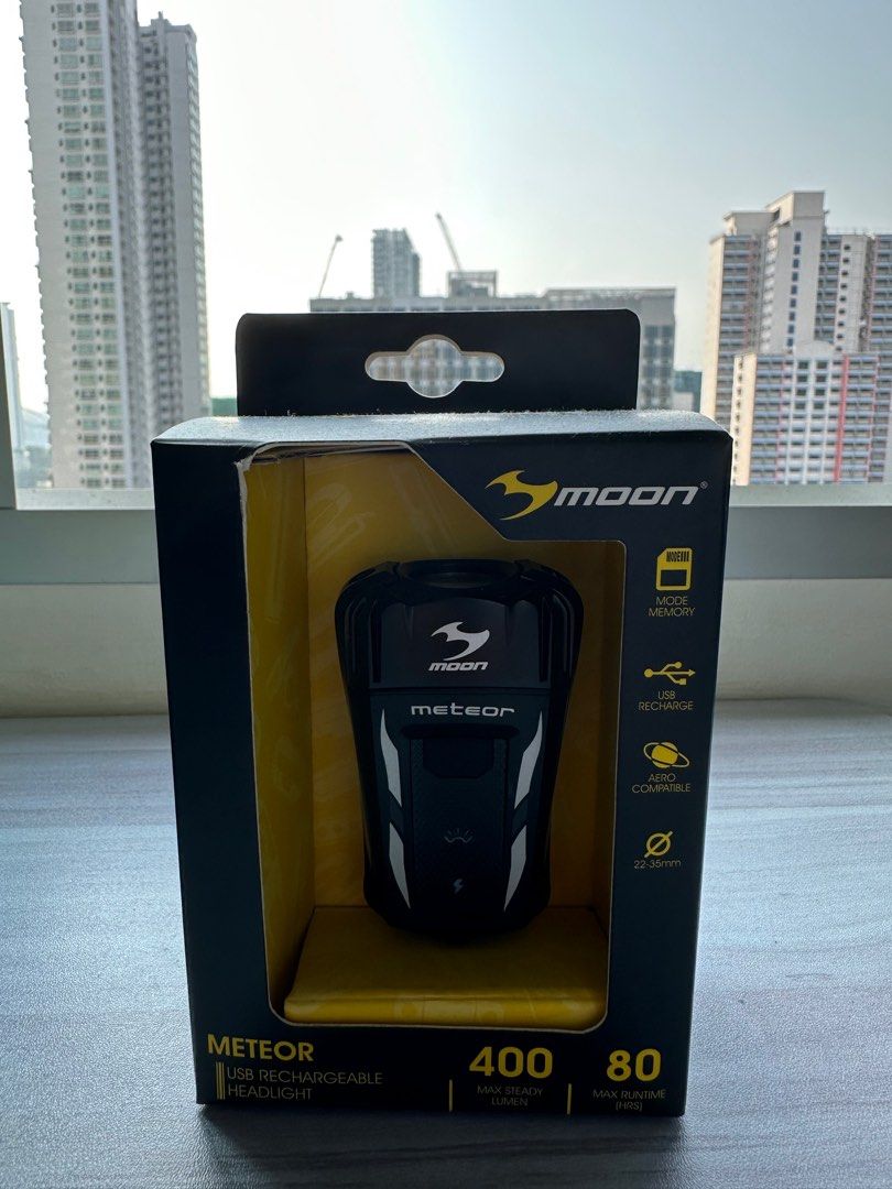 Moon Meteor Front Light, Sports Equipment, Bicycles & Parts, Parts ...