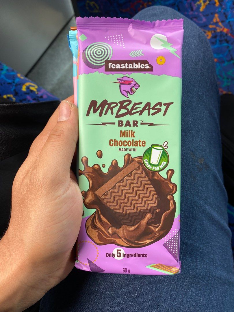 Mr Beast Feastables Chocolate, Food & Drinks, Other Food & Drinks on ...