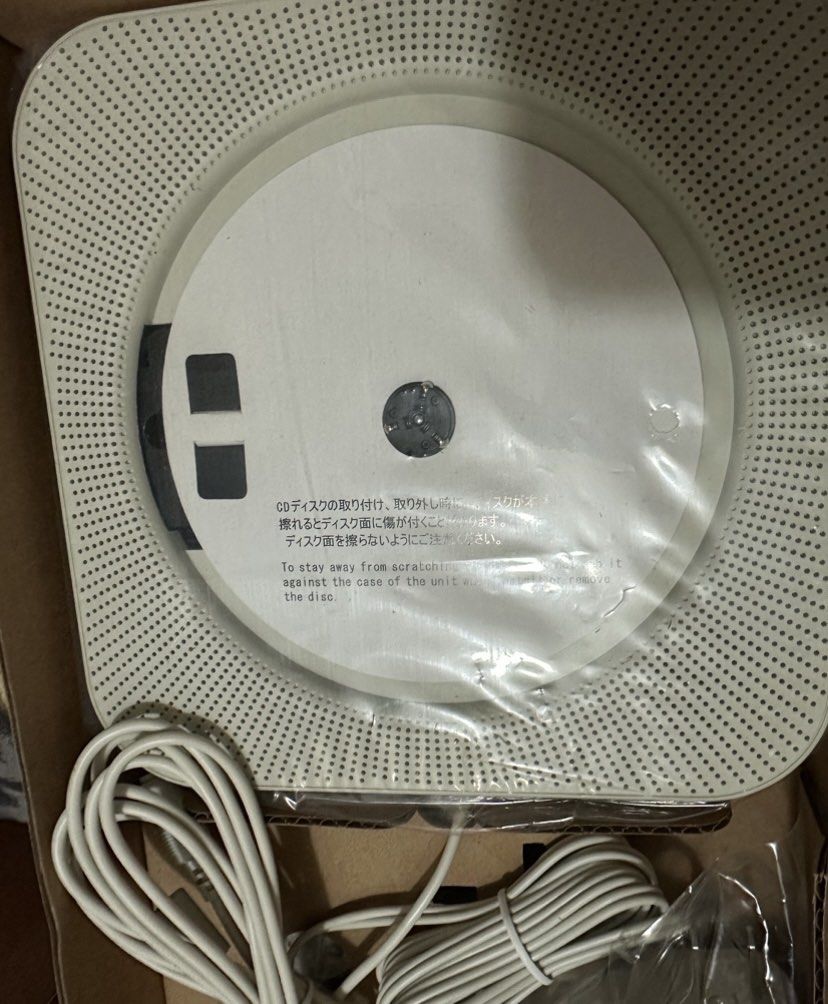 Muji cd player 日本版 中古物品 2016年製 無印良品 cd機 掛牆式 壁掛式, 興趣及遊戲, 音樂、樂器 & 配件, 音樂與 ...