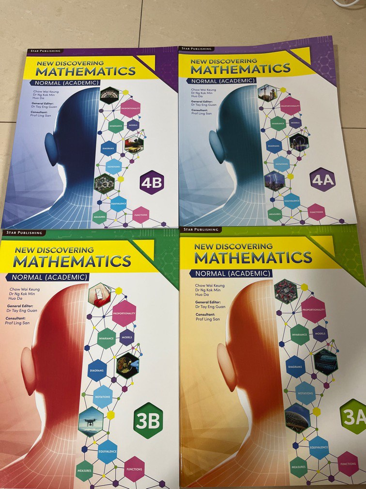 N lvl math textbook SEC 3 -4 A and B, Hobbies & Toys, Books & Magazines ...