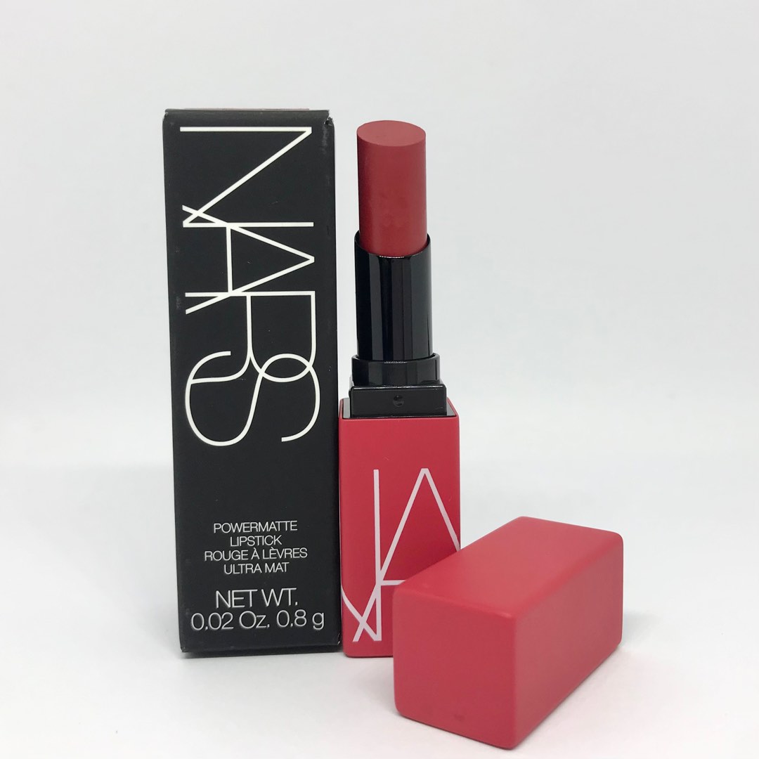 NARS POWERMATTE LIPSTICK IN DRAGON GIRL 0.8g, Beauty & Personal Care, Face, Makeup on Carousell