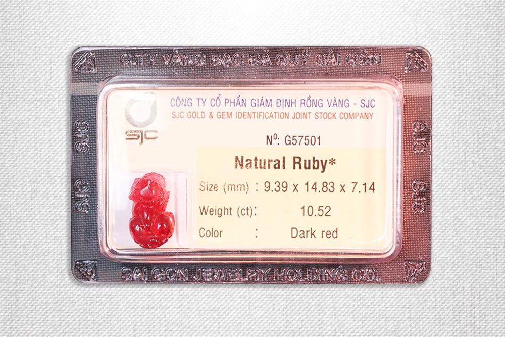 Natural Dark Red Ruby Feng Shui Wealthy Good Luck Attract Pixiu G57501 ...