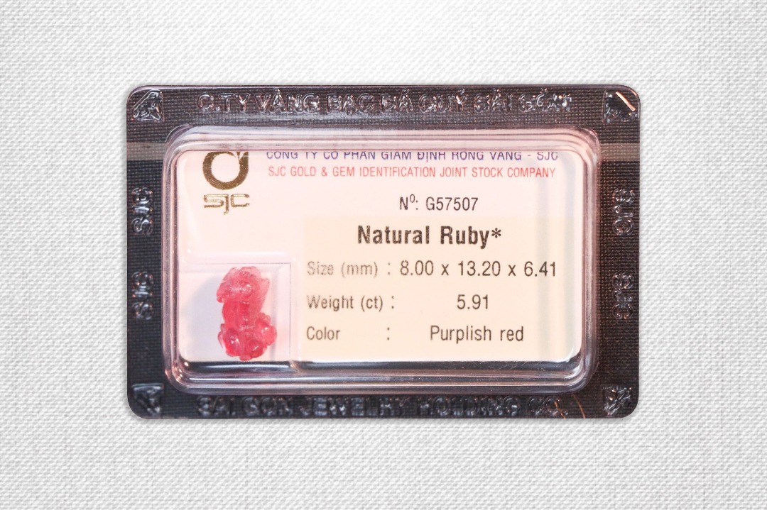 Natural Red Ruby Feng Shui Wealthy Good Luck Attract Pixiu 57507, Women ...