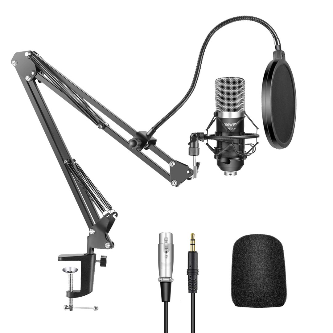 Neewer Condenser Microphone Kit, Audio, Microphones on Carousell