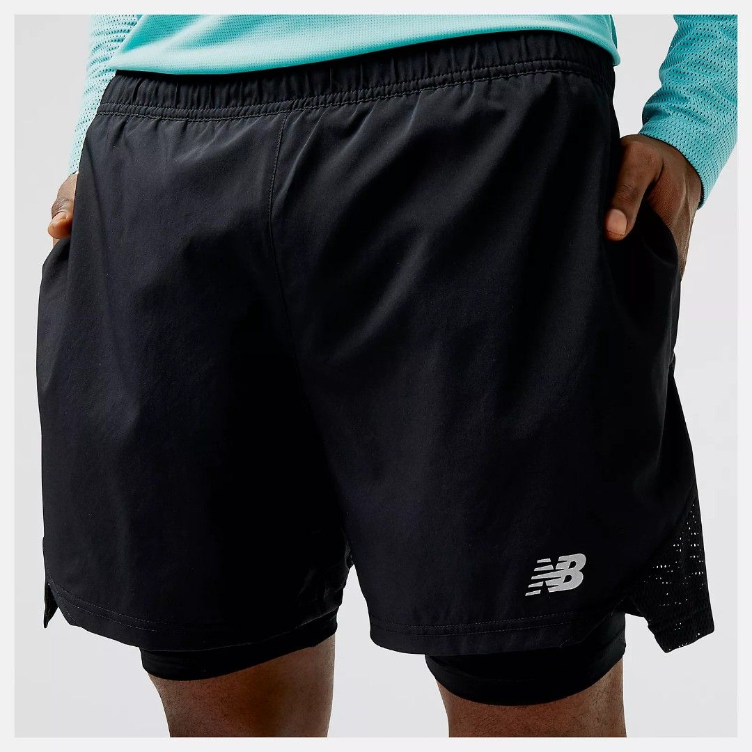 New Balance running shorts, Men's Fashion, Activewear on Carousell