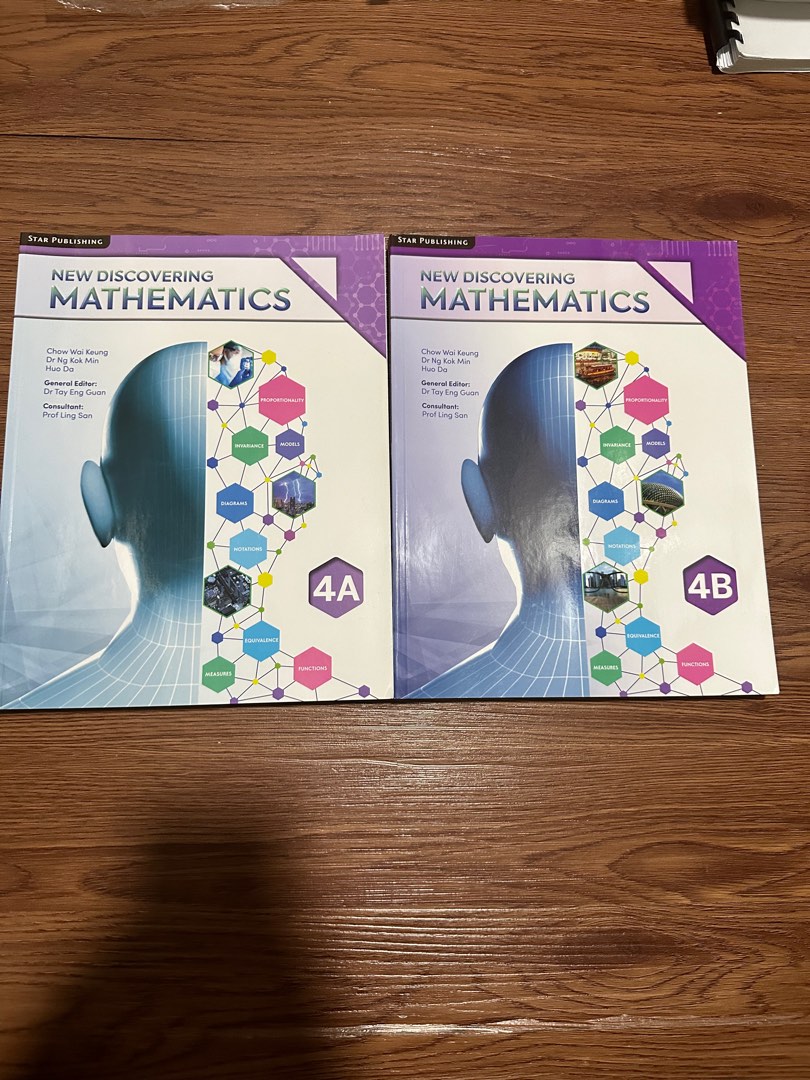 New Discovering Mathematics 4A & 4B, Hobbies & Toys, Books & Magazines ...