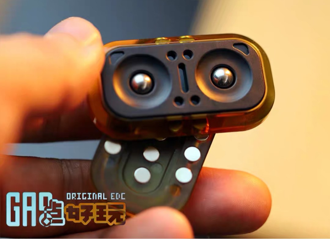 (New) Premium Fidget Toy Gao Studio Owl Fidget Slider Rotating Toy on ...