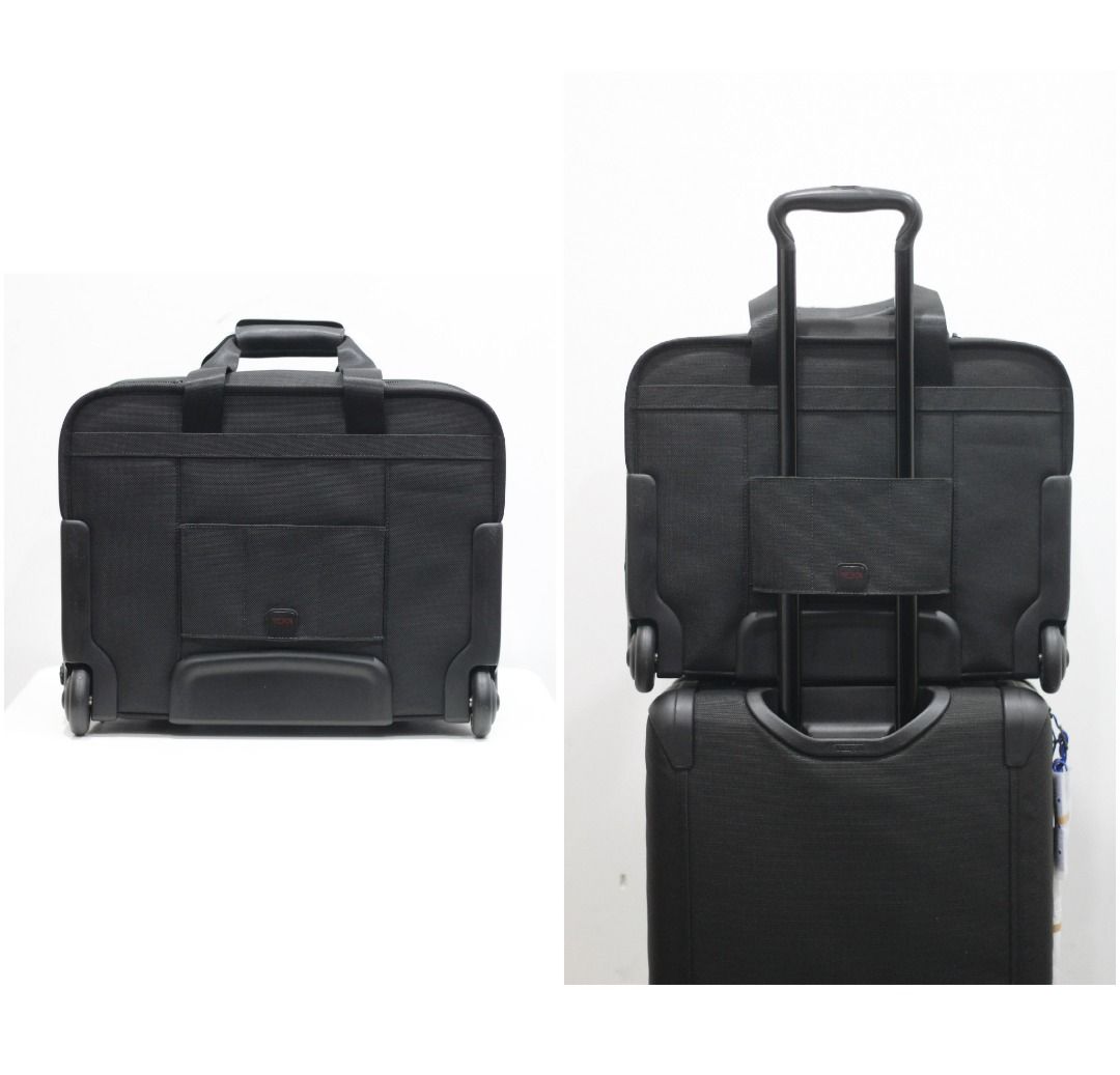 New Tumi 26103DH - Vintage Alpha 2-Wheel Deluxe Expandable Brief with Computer Case / 17" pilot ...