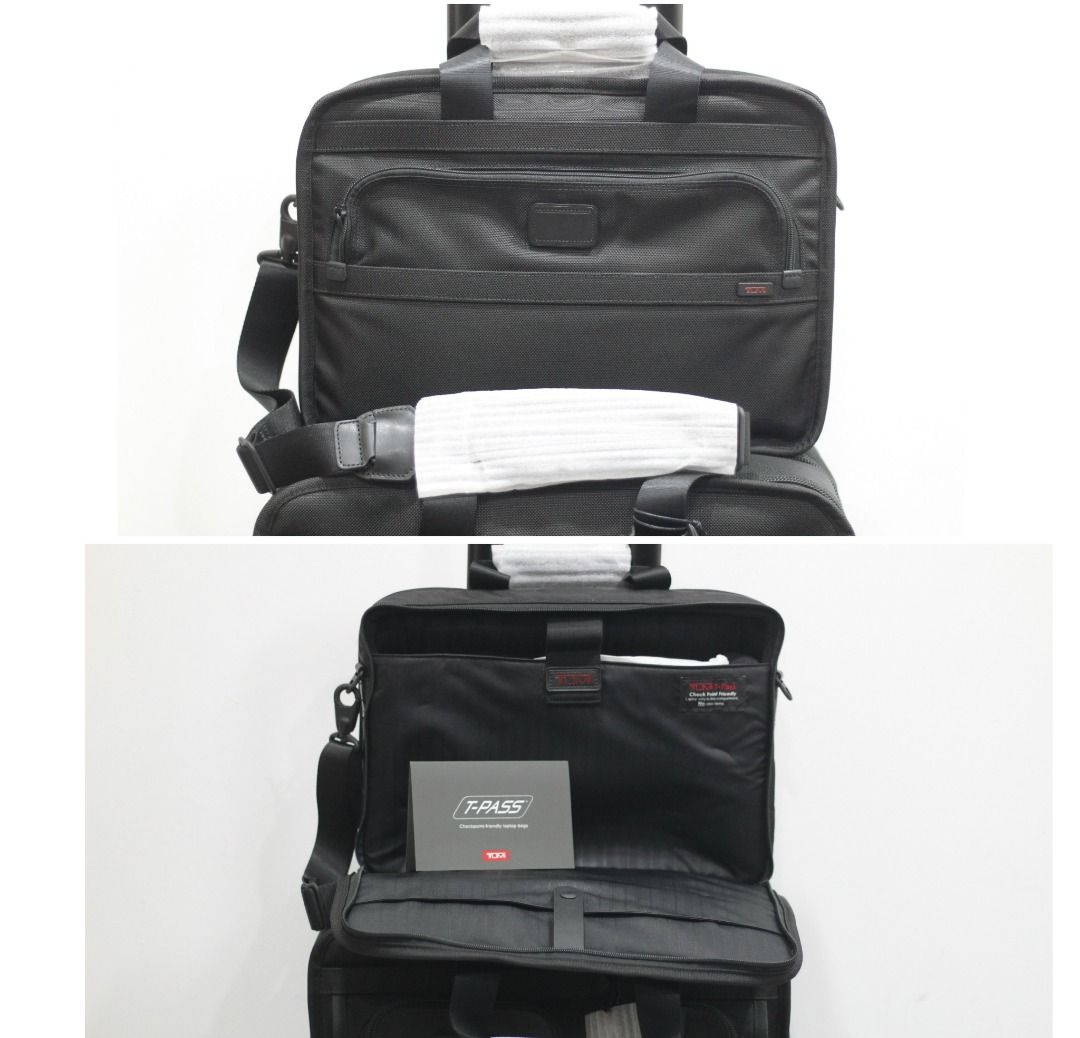 New Tumi 26103DH - Vintage Alpha 2-Wheel Deluxe Expandable Brief with Computer Case / 17" pilot ...