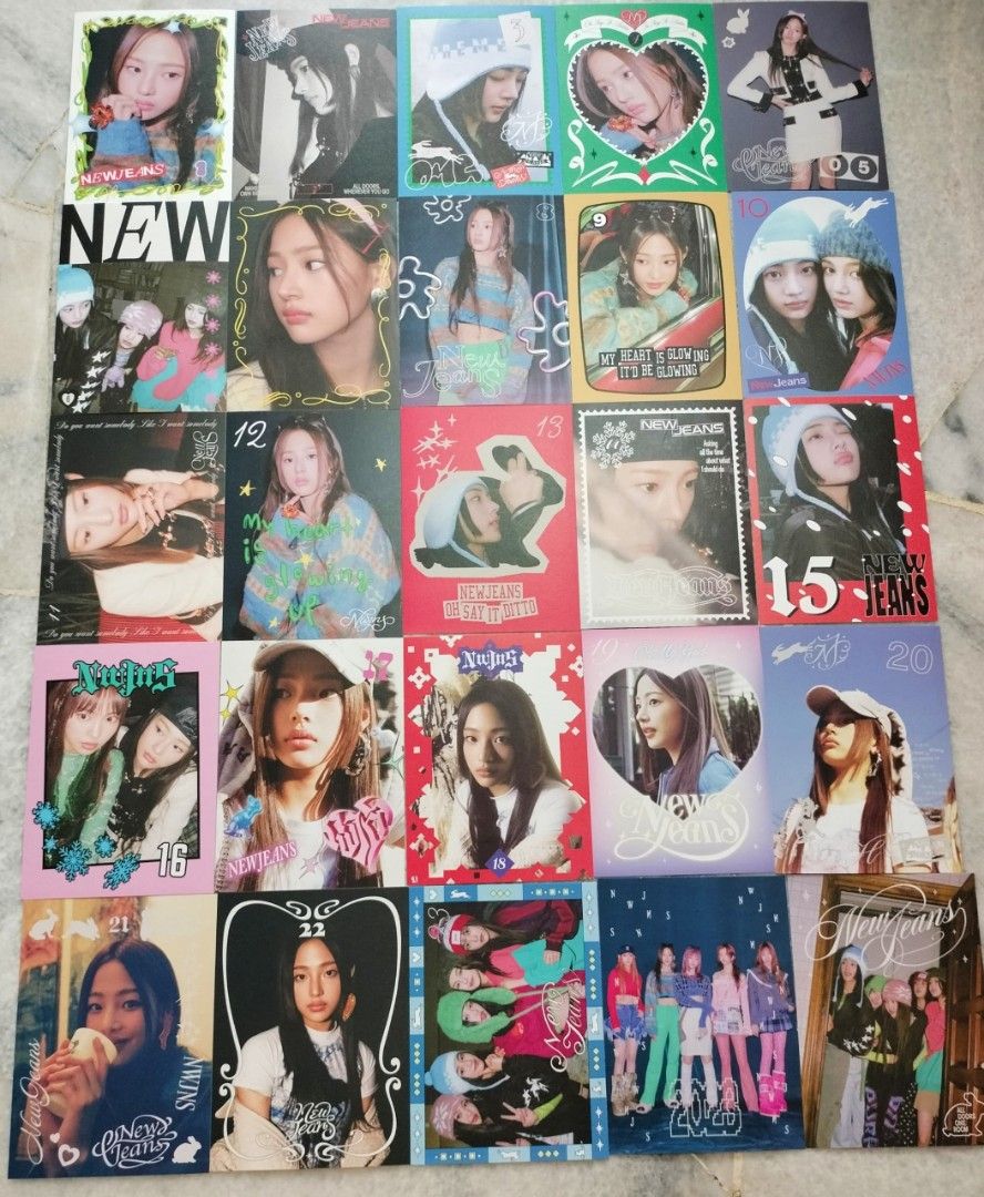 newjeans postcard, Hobbies & Toys, Collectibles & Memorabilia, K-Wave ...