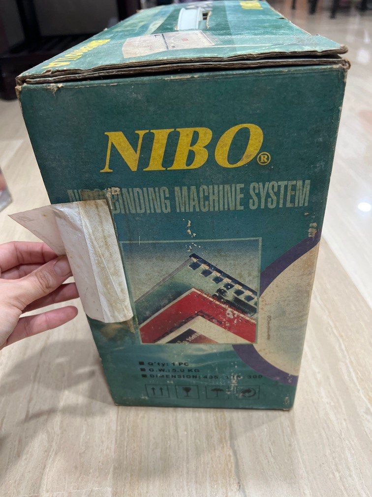 NIBO Binding Machine System, TV & Home Appliances, Other Home Appliances on Carousell