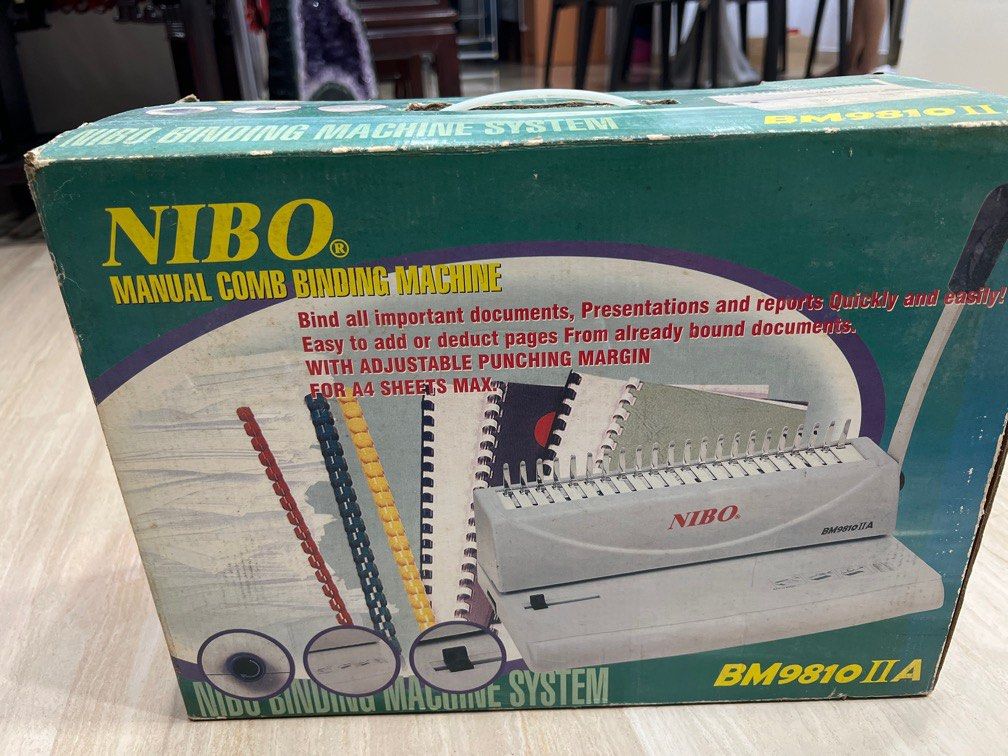 NIBO Binding Machine System, TV & Home Appliances, Other Home ...