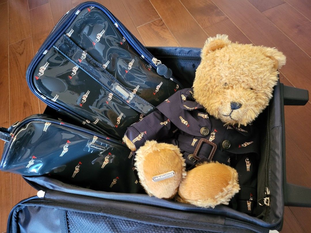 Nicholas and Bears Kid Suitcase/Luggage Set 兒童行李箱 小喼 套裝, 興趣及遊戲, 旅行, 旅遊 ...