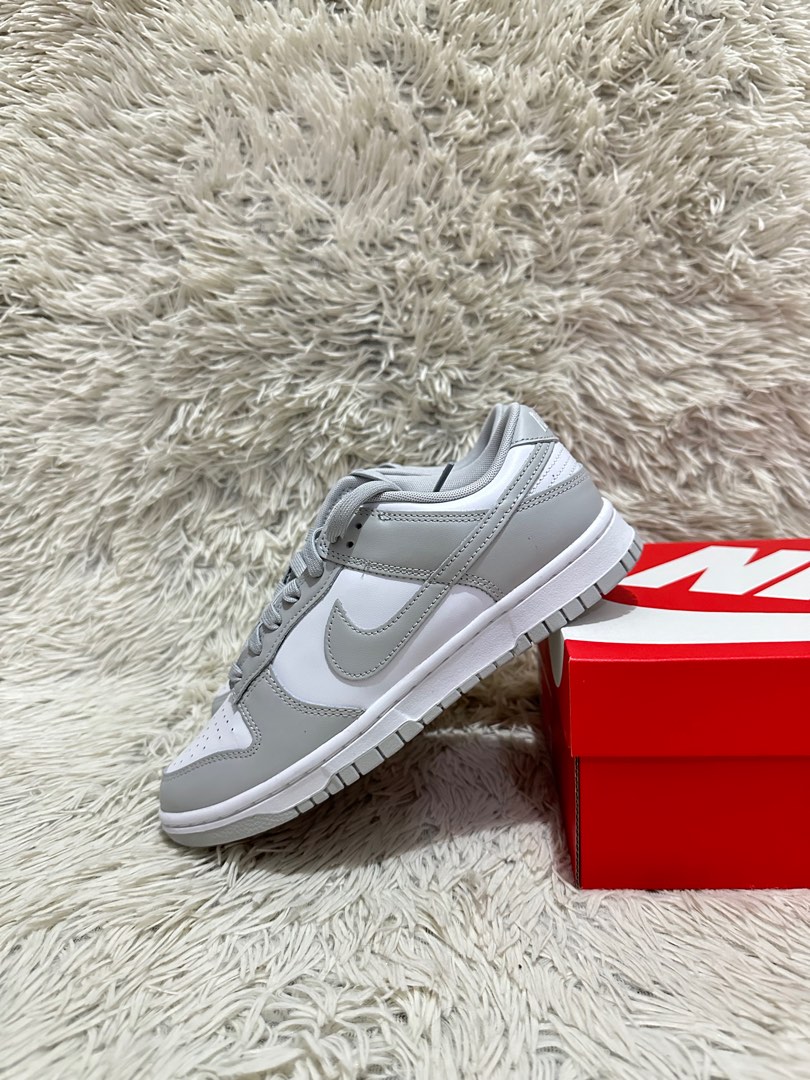 Nike Dunk Low Grey Fog, Men's Fashion, Footwear, Sneakers on Carousell