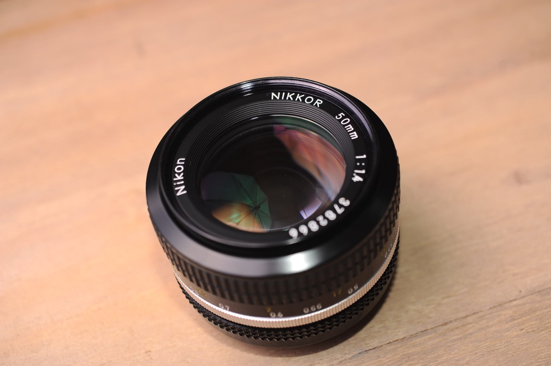 Nikon 50mm f1.4 AIS lens, Photography, Lens & Kits on Carousell