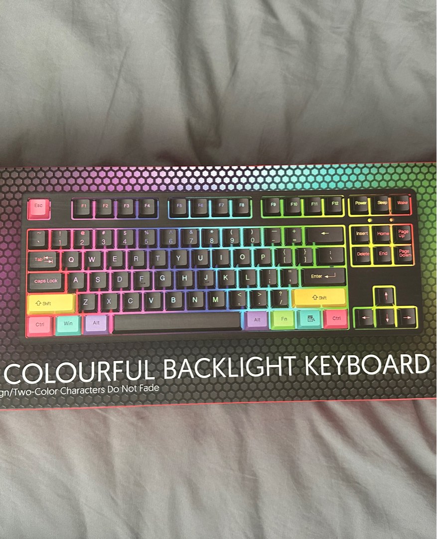 NK-100 Gaming Mechanical Keyboard w/ RGB backlight, Computers & Tech ...