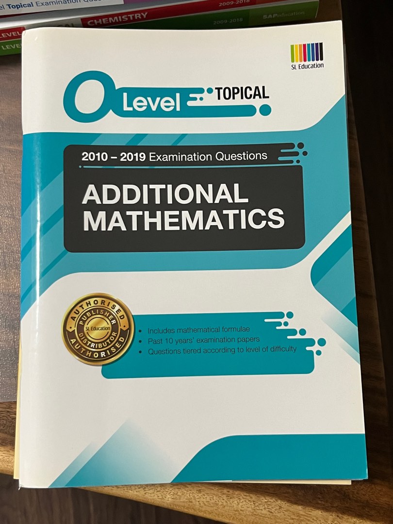 O level Addition Math and Math TYS, Hobbies & Toys, Books & Magazines ...