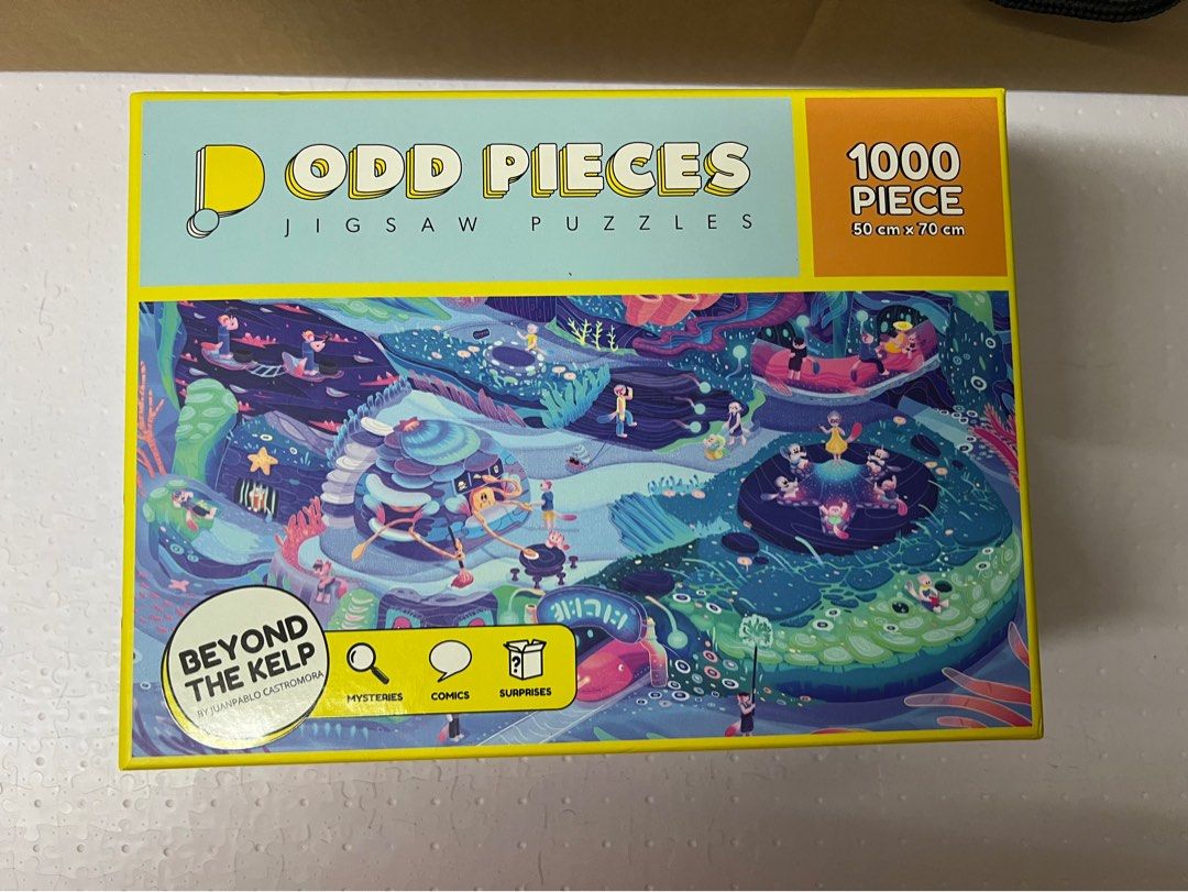 Odd pieces jigsaw puzzle, Hobbies & Toys, Toys & Games on Carousell