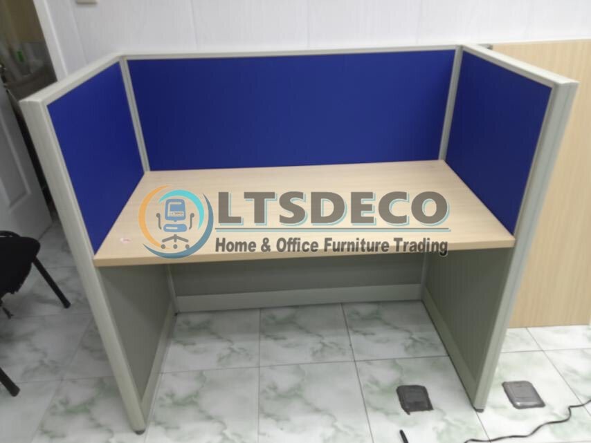 OFFICE PARTITION MODULAR TABLE FURNITURES!!!!!!, Furniture & Home ...