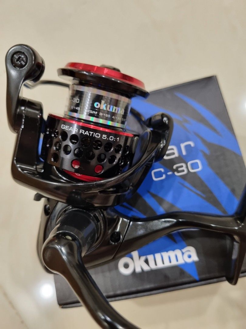 Okuma Ceymar C-30 Spinning Reel, Sports Equipment, Fishing on Carousell