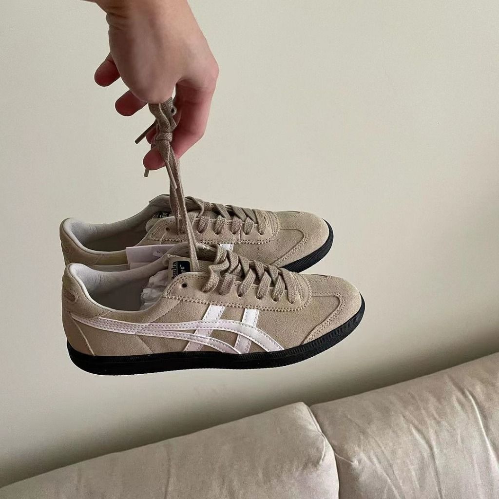 Onitsuka Tiger Tokuten Beige Black, Men's Fashion, Footwear, Sneakers ...