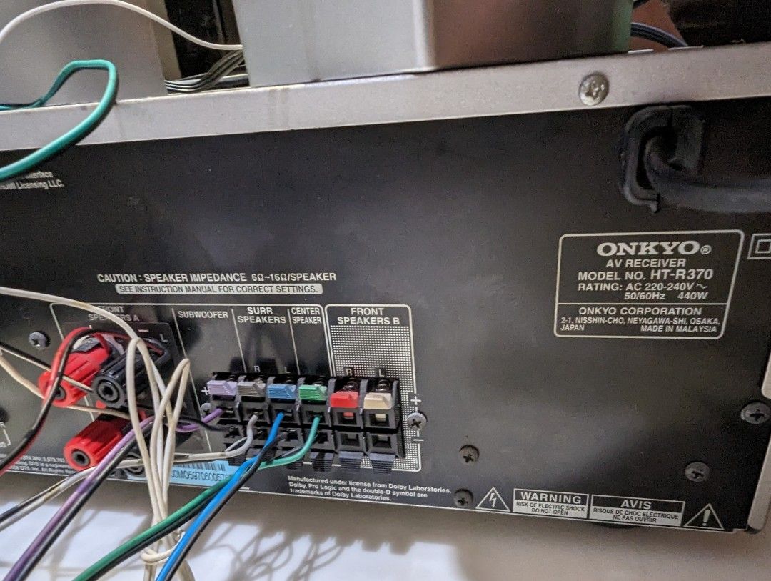 Onkyo HT-R370 5.1 surround system, Audio, Soundbars, Speakers ...