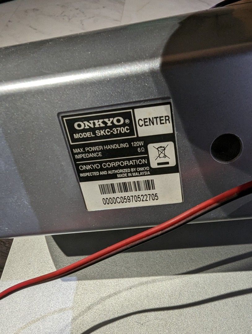 Onkyo HT-R370 5.1 surround system, Audio, Soundbars, Speakers ...