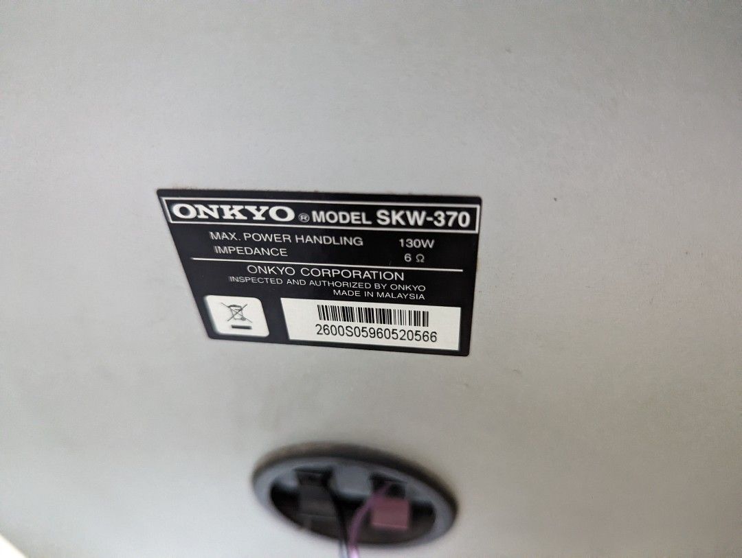 Onkyo HT-R370 5.1 surround system, Audio, Soundbars, Speakers ...