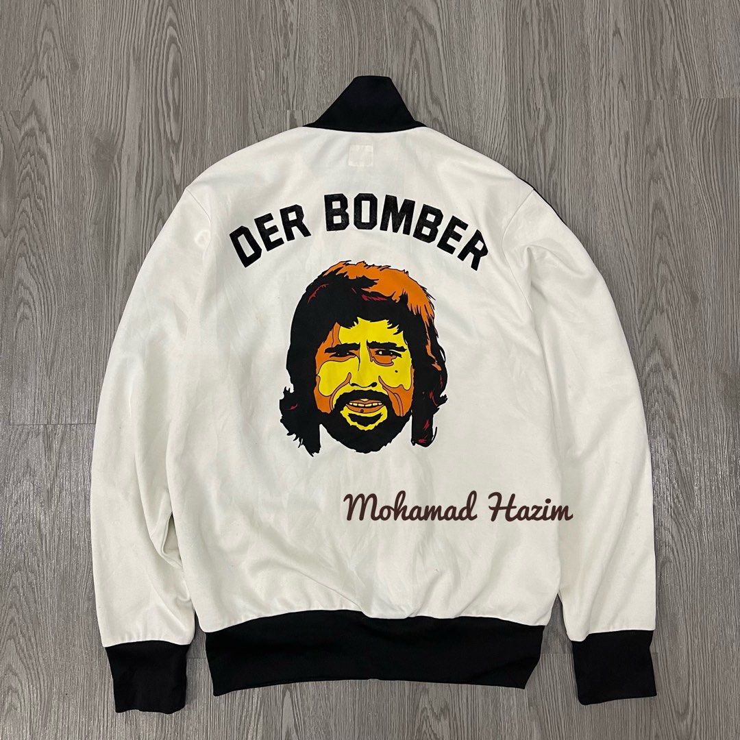 Original Adidas World Cup Edition Gerd Muller Der Bomber Tracktop, Men's Fashion, Coats, Jackets ...