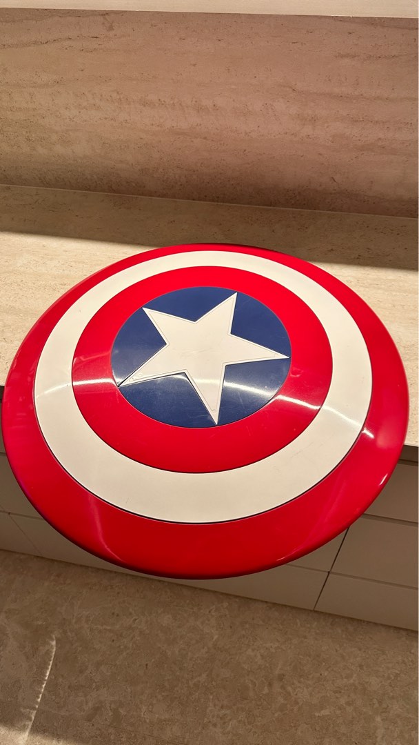 Original Captain America Shield by Hasbro, Hobbies & Toys, Memorabilia ...