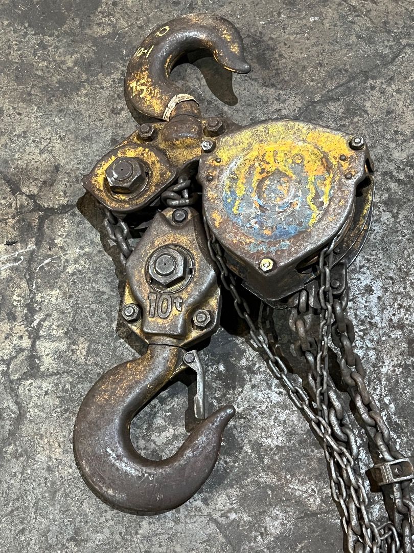 Original Kito Chain Block 10 Tons Capacity (Made in Japan / Japan ...