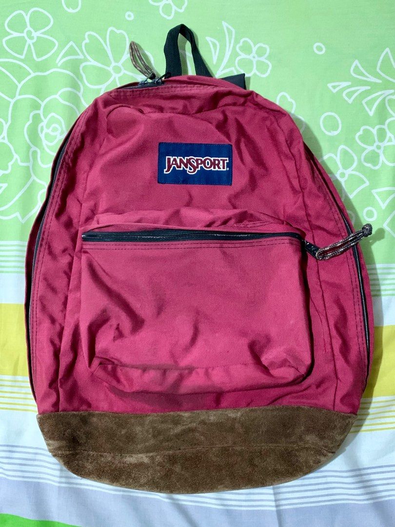 Original Pre-loved Jansport Backpack, Women's Fashion, Bags & Wallets ...