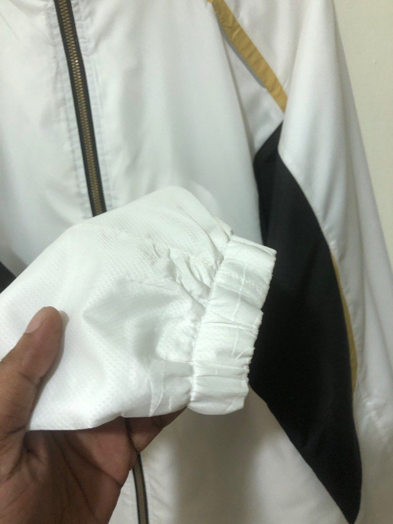 Original SSK ATHLETIC Tricolor Windbreaker With Packable Hood, Men's ...