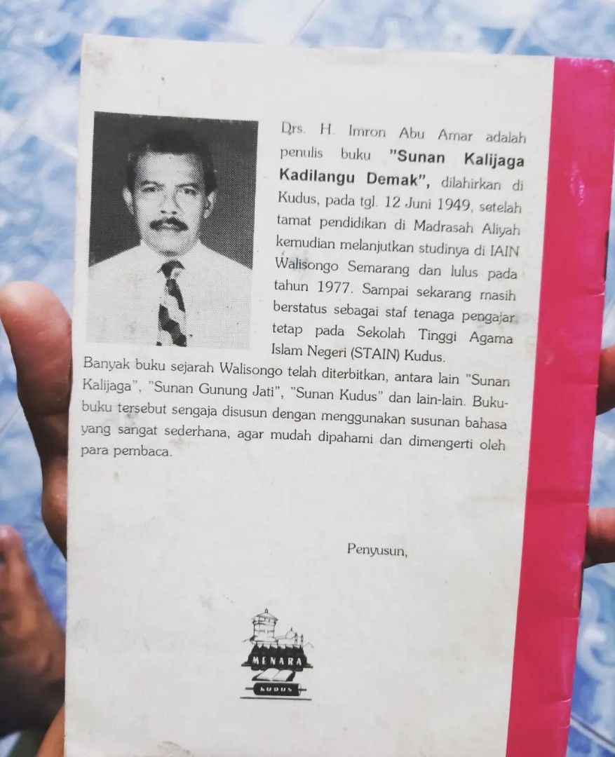 Original Sunan Kalijaga Kalijogo Kadilangu Demak karya Dr. H. Imron Abu ...