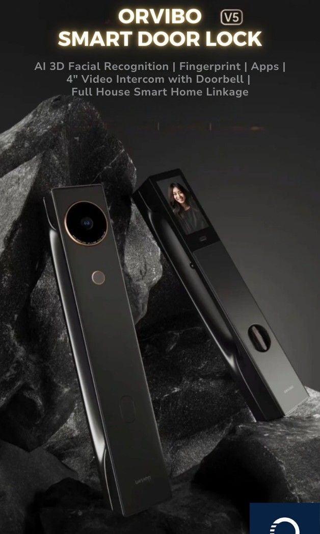 Orvibo V5, Furniture & Home Living, Security & Locks, Locks, Doors ...