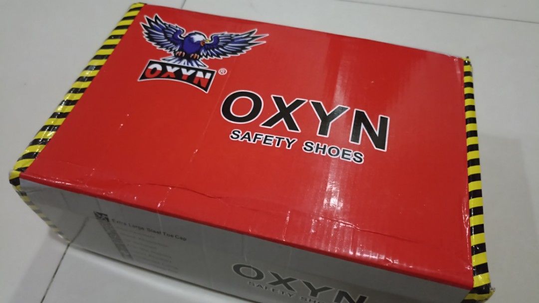 OXYN Safety Shoes, Men's Fashion, Footwear, Boots on Carousell