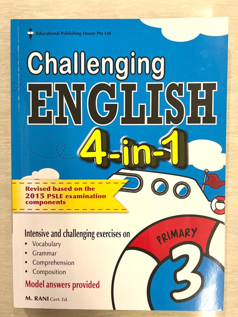 P3 English Assessment Book: Challenging English 4-in-1 (EPH), Hobbies ...