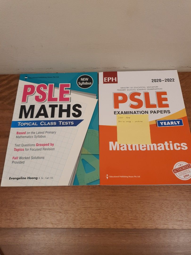 P6 PSLE MATHEMATICS, Hobbies & Toys, Books & Magazines, Assessment ...