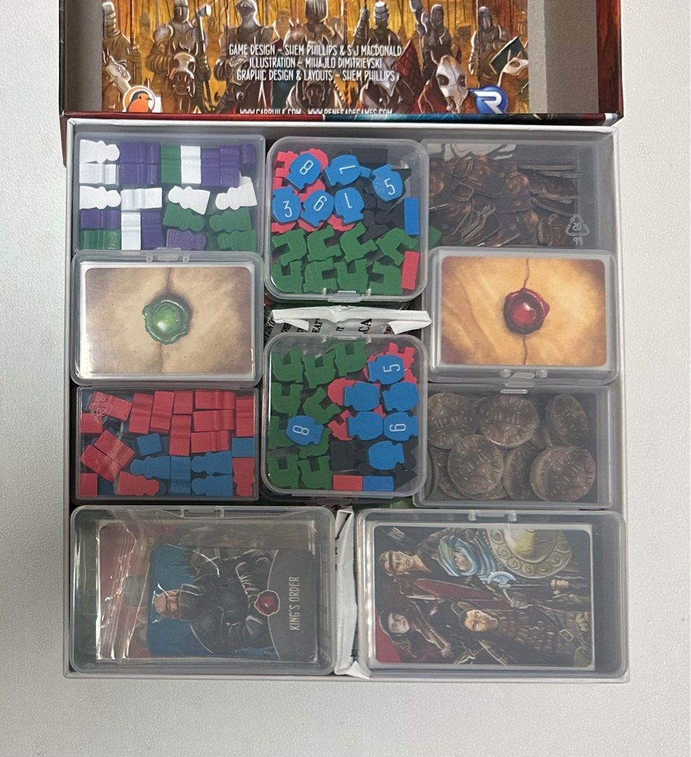 Paladins of the West Kingdom board game, Hobbies & Toys, Toys & Games ...