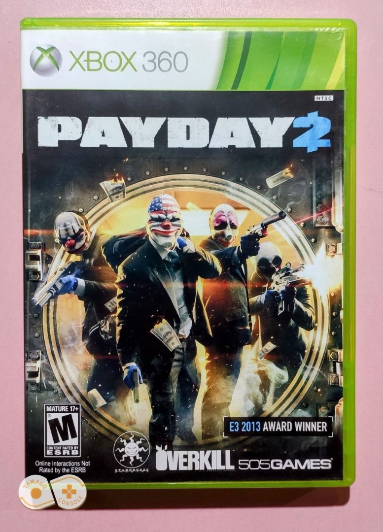 Payday 2 - [XBOX 360 Game] [NTSC / ENGLISH Language] [Complete in Box ...