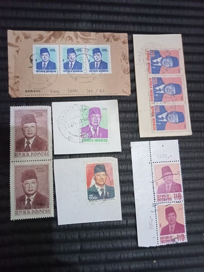 Perangko bekas Soeharto, Antik, Filateli di Carousell